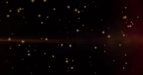 Animation of multiple stars and light sp... | Stock Video | Pond5