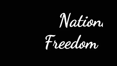 Animation National Freedom Day black bac... | Stock Video | Pond5