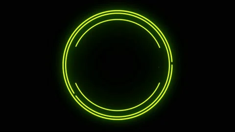 Animation neon light text box isolate on... | Stock Video | Pond5