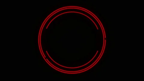 Animation neon light text box isolate on... | Stock Video | Pond5