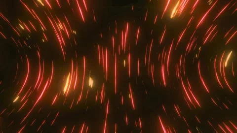 Animation of neon red trails over black ... | Stock Video | Pond5