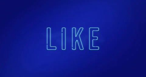 Animation of neon like text banner again... | Stock Video | Pond5