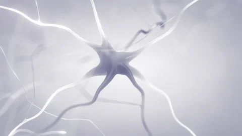 Animation of neurons also known as neuro... | Stock Video | Pond5