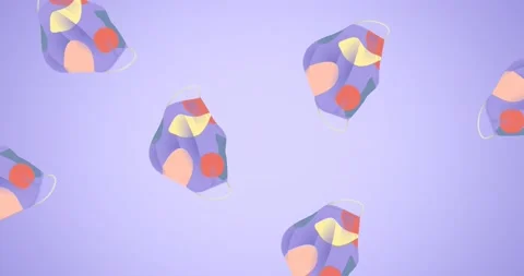 Animation of no entry sign over covid 19... | Stock Video | Pond5