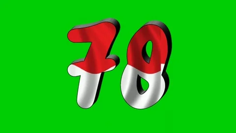Animation number 78 motion graphics cart... | Stock Video | Pond5