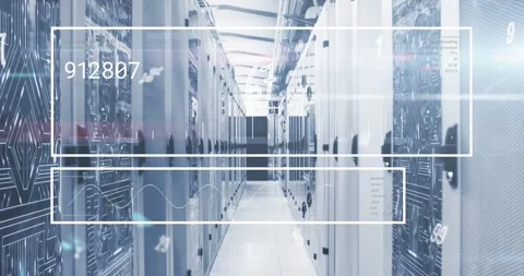 Animation of numbers and alphabets float... | Stock Video | Pond5