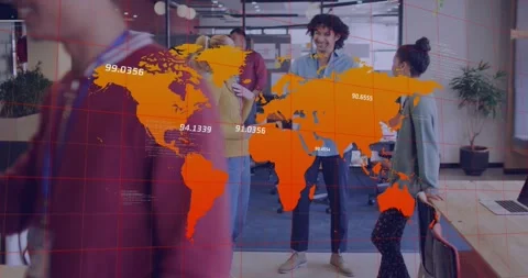 Animation of numbers and computer langua... | Stock Video | Pond5