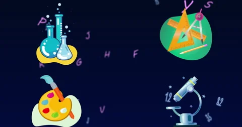 Animation of numbers and letters changin... | Stock Video | Pond5