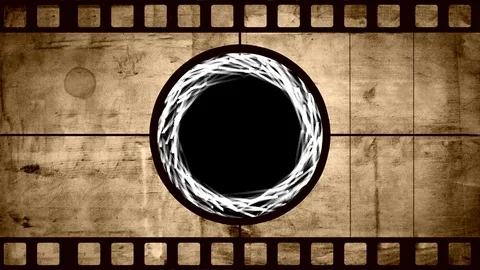 Animation of old negative film with abst... | Stock Video | Pond5