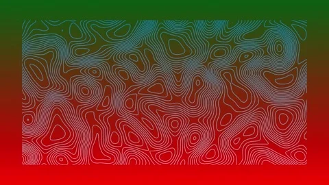 Animation of organically moving blue top... | Stock Video | Pond5