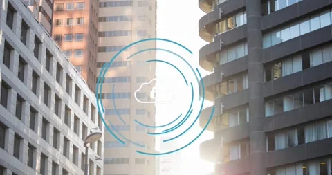 Animation of padlock and cloud in loadin... | Stock Video | Pond5