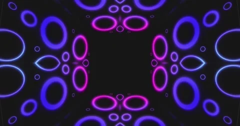 Animation of pink and purple neon light ... | Stock Video | Pond5
