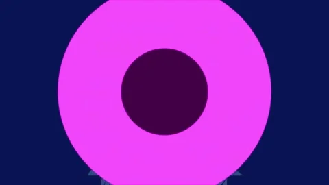 Animation of pink scope over graduation ... | Stock Video | Pond5