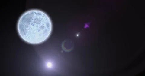 Animation of planet earth with glowing s... | Stock Video | Pond5