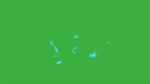 Animation plasma element effect on green... | Stock Video | Pond5