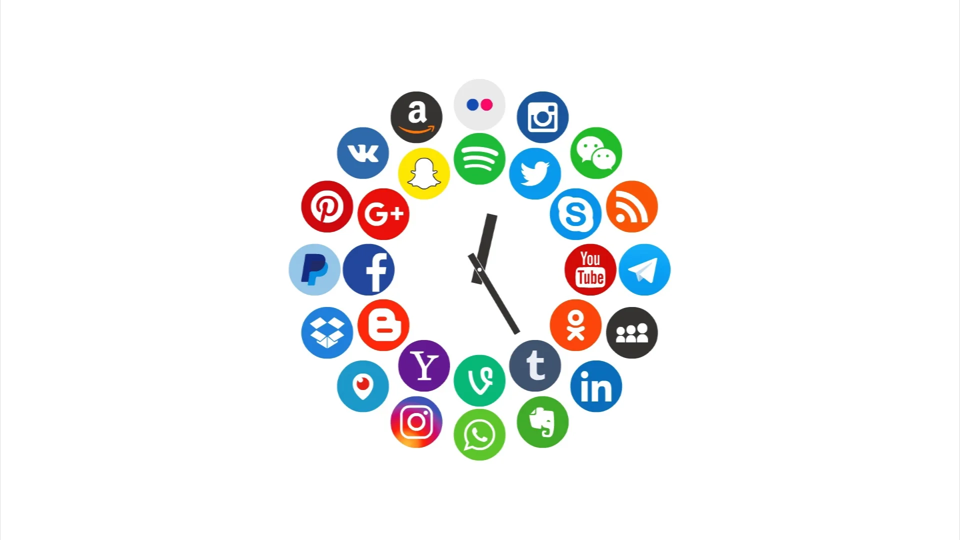 Popular Social Media Logo