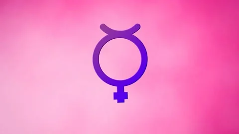 Animation of pride symbol over pink back... | Stock Video | Pond5