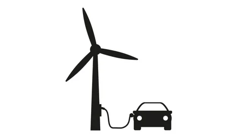 Animation of the process of charging a c... | Stock Video | Pond5