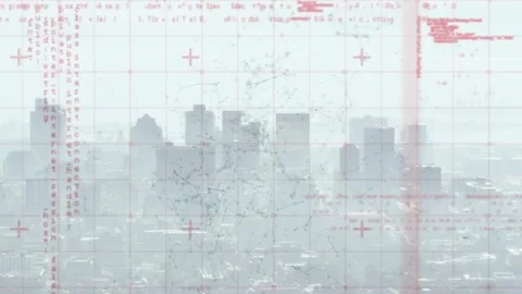 Animation of programming language, grid ... | Stock Video | Pond5