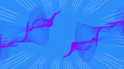 Animation of purple data transfer mesh o... | Stock Video | Pond5