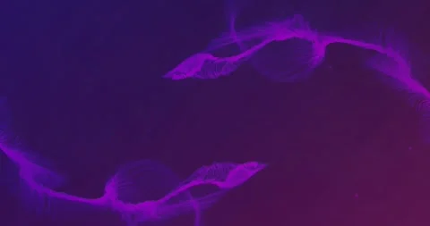 Animation of purple light trails over pu... | Stock Video | Pond5