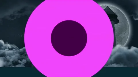 Animation of purple scope scanning over ... | Stock Video | Pond5