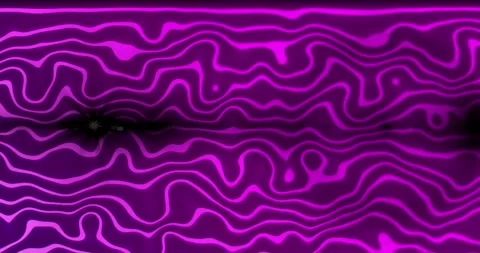 Animation of purple shapes moving on bla... | Stock Video | Pond5