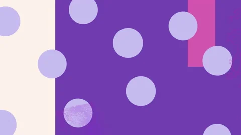 Animation of purple spots moving on purp... | Stock Video | Pond5