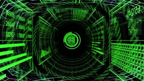 Animation of qr code, scope scanning and... | Stock Video | Pond5