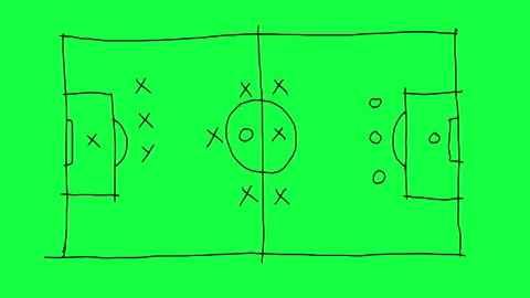 Football Drawing Stock Video Footage | Royalty Free Football Drawing ...