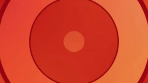 Animation of red circles over red backgr... | Stock Video | Pond5