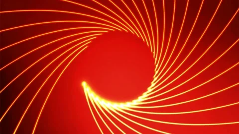 Animation red lines swirl abstract backg... | Stock Video | Pond5