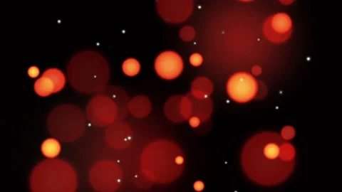 Animation red sparkles and black space f... | Stock Video | Pond5