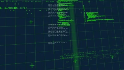 Animation of red spots moving across int... | Stock Video | Pond5