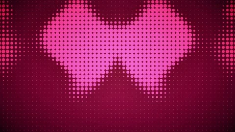 Animation of red spots on red background | Stock Video | Pond5