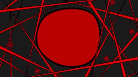 Animation of red stabbing blades with sp... | Stock Video | Pond5