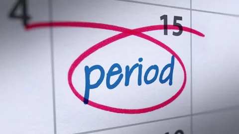 Animation of Reminder Period in Calendar | Stock Video | Pond5