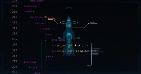 Rocket Animation Stock Video Footage | Royalty Free Rocket Animation ...