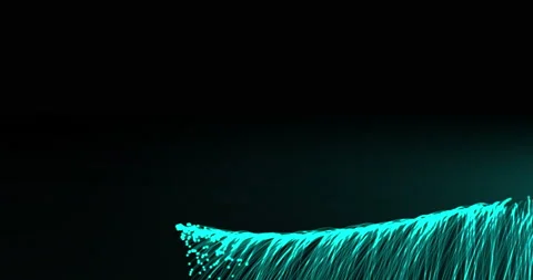 Animation of rolling explosion of blue l... | Stock Video | Pond5