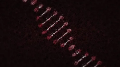 Animation of rotating granular 3d model ... | Stock Video | Pond5