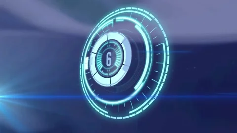 Animation of rotating safe lock with cou... | Stock Video | Pond5