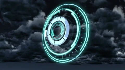 Animation of safe lock rotating over clo... | Stock Video | Pond5