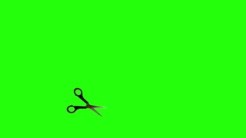 Animation of Scissor tool cutting and mo... | Stock Video | Pond5