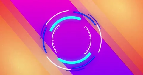 Animation of scope scanning and shapes o... | Stock Video | Pond5