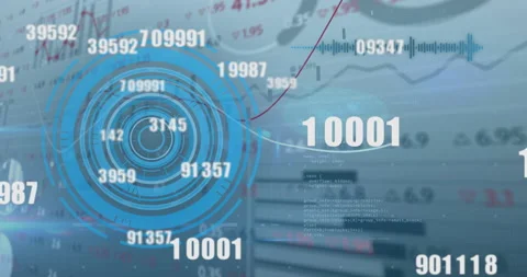 Animation of scope scanning, data proces... | Stock Video | Pond5