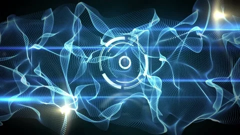 Animation of scope scanning over light s... | Stock Video | Pond5