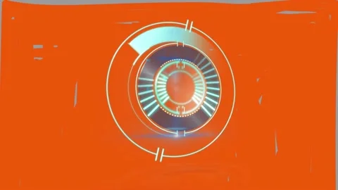 Animation of scope scanning over red bac... | Stock Video | Pond5