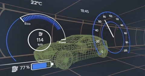 Animation of scope scanning over school ... | Stock Video | Pond5