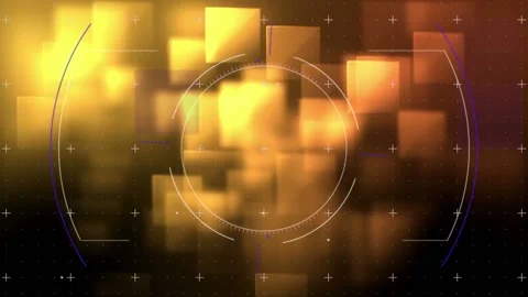 Animation of scope scanning over squares... | Stock Video | Pond5