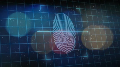 Animation of security padlock icons and ... | Stock Video | Pond5